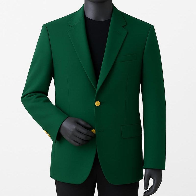 Mens Green Blazer - Etsy