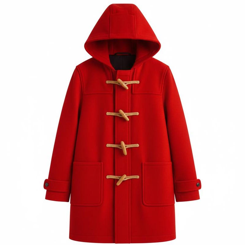 Womans Hooded Toggle Coat - Etsy