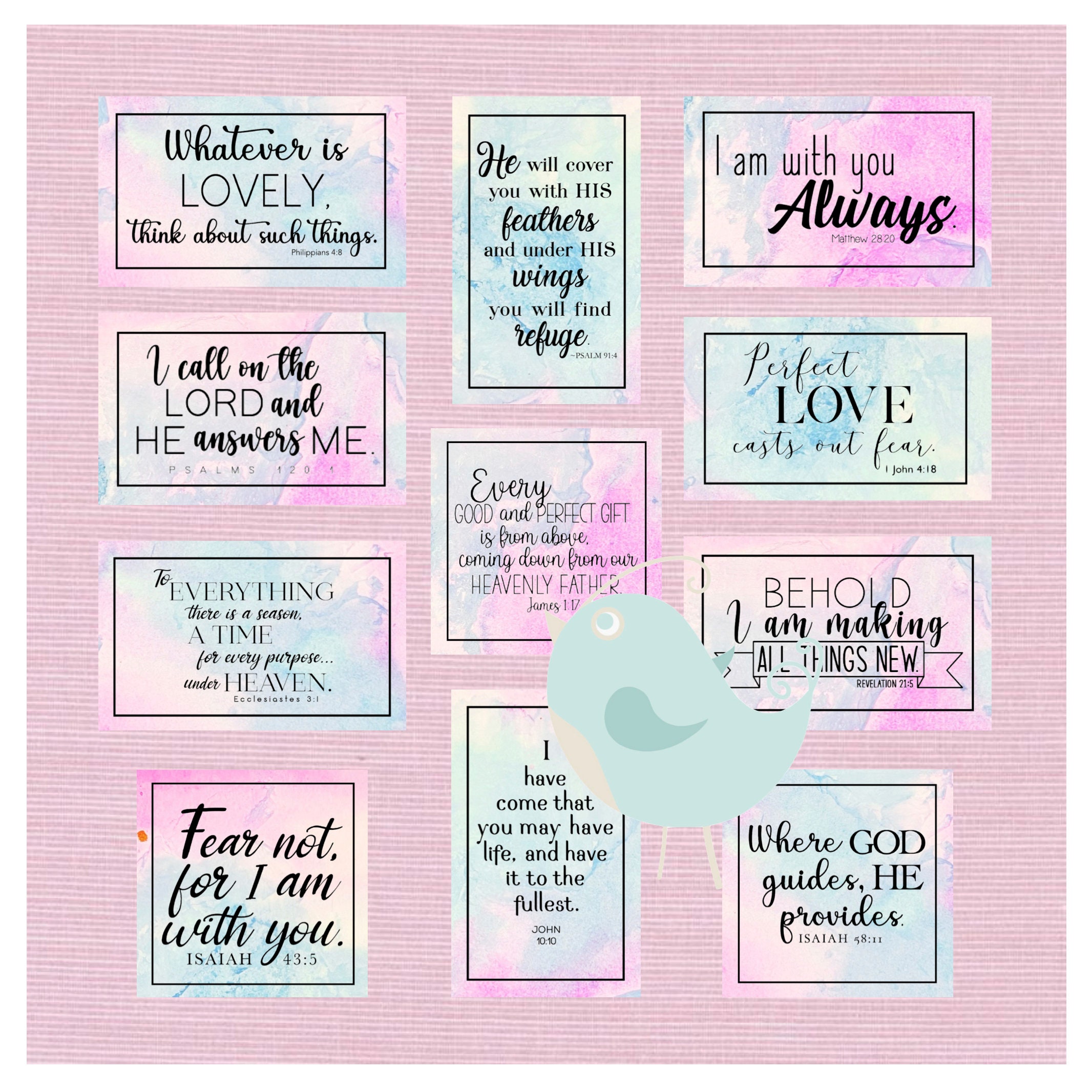 250 Printable Bible Verse Designs - Etsy