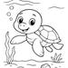 Coloring Pages With Cute Animals in Funny and Creative Sitiations. Cute ...