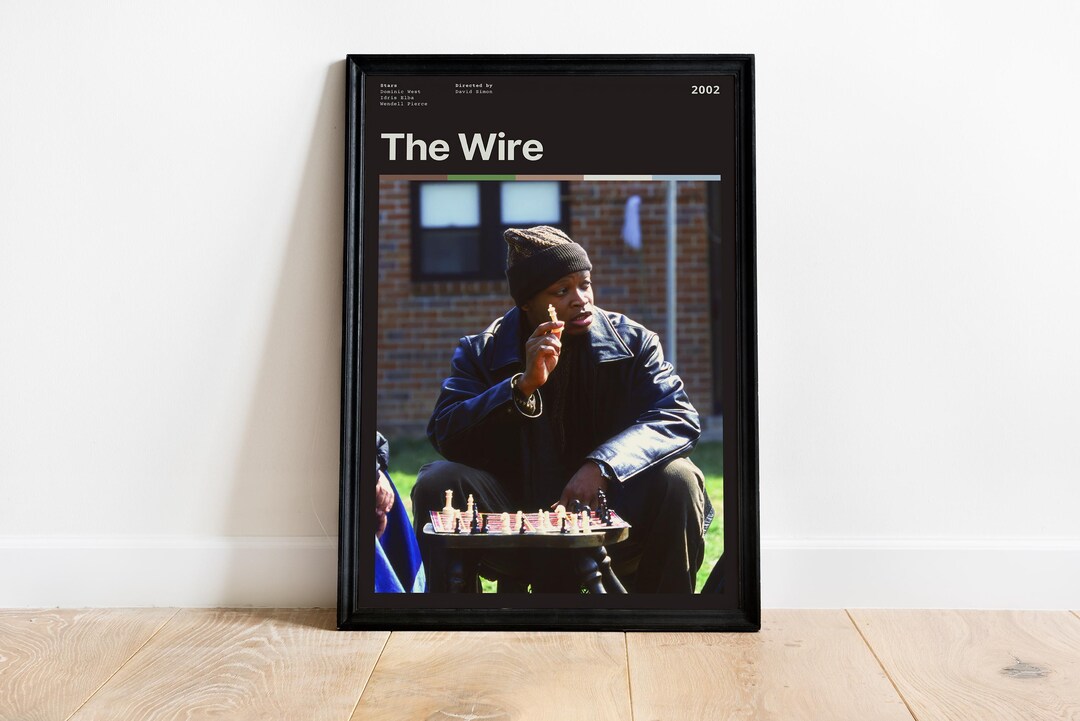 The Wire Poster: Baltimore Crime Drama TV Show Art - Etsy UK