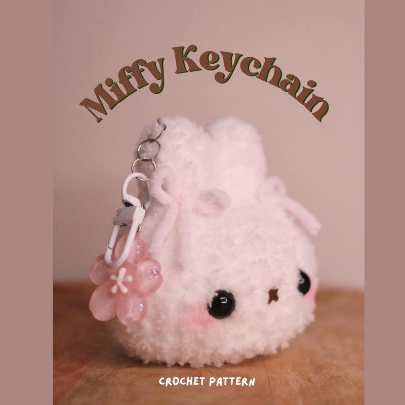 Miffy Keychain - Etsy
