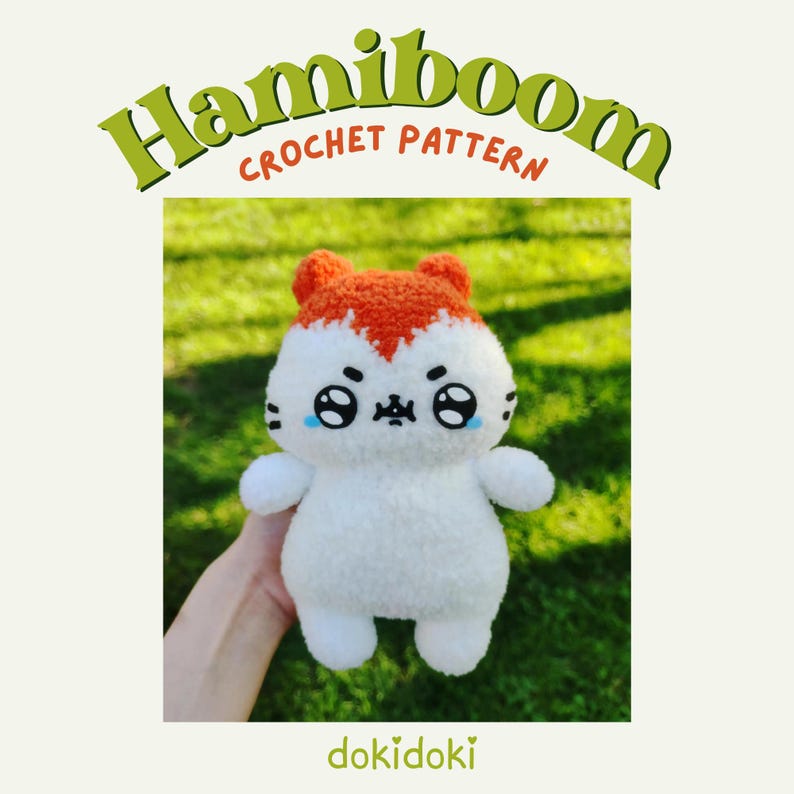 Hamiboom Hamster Crochet Pattern: DIY Amigurumi Plush Toy (PDF Pattern ...