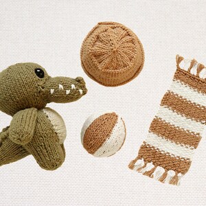 Greg the Gator PDF Knitting Pattern Amigurumi Alligator Crocodile ...