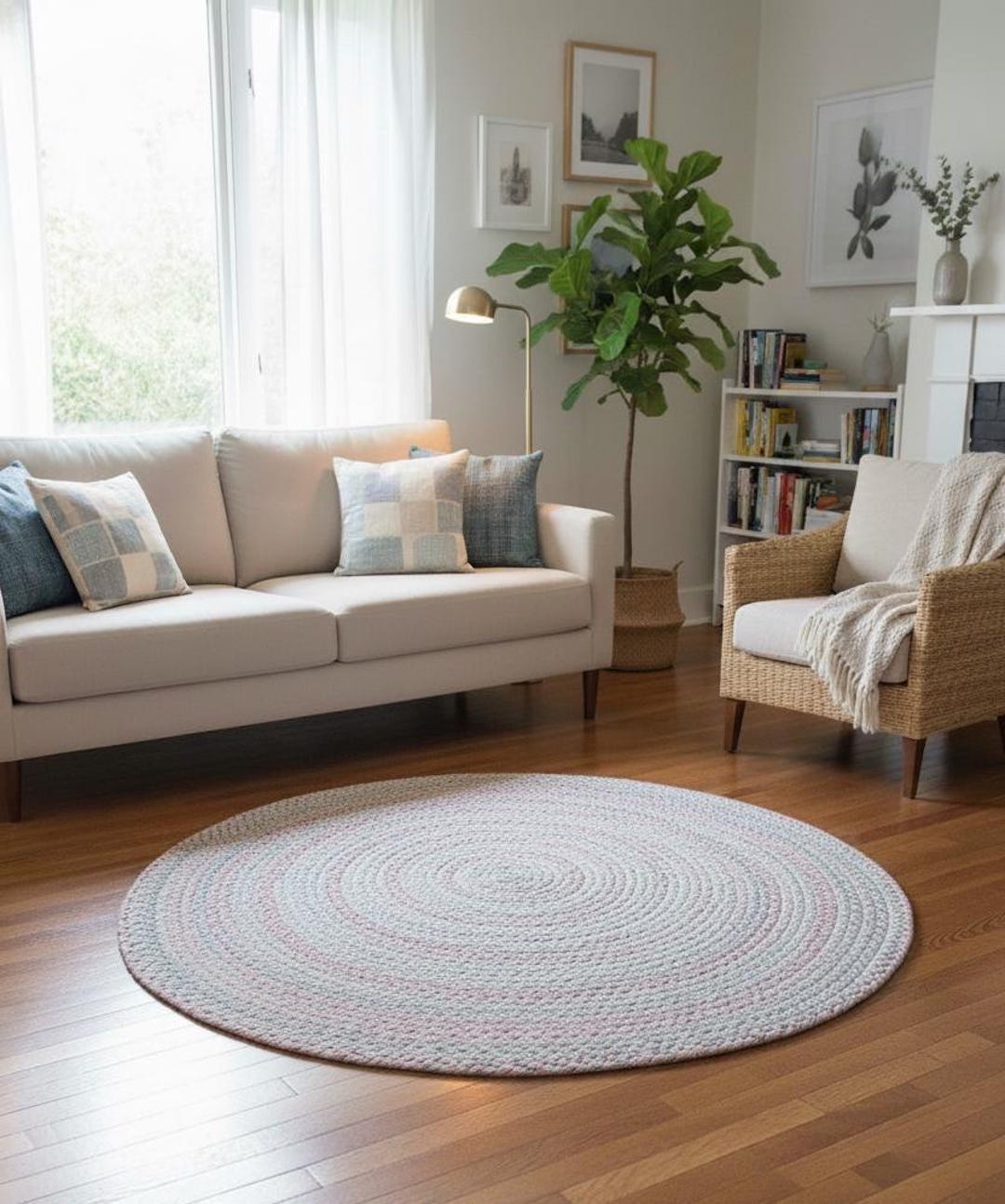 Crochet Pattern for Rag Rug With Mop Yarn (digital PDF) - Etsy
