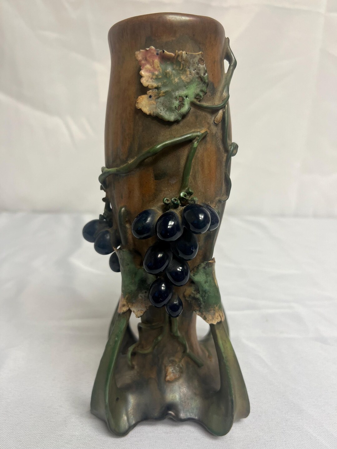 Authentic Amphora Art Nouveau Vase by Rstk Grapes & Leaves - Etsy