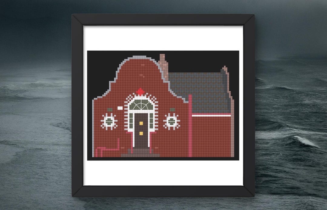 Taskmaster House | British TV Series Cross Stitch (PDF Pattern) - Etsy
