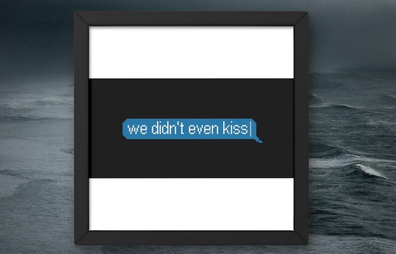 Heated Rivalry Text Cross Stitch Pattern | Shane Hollander | Quote (PDF ...