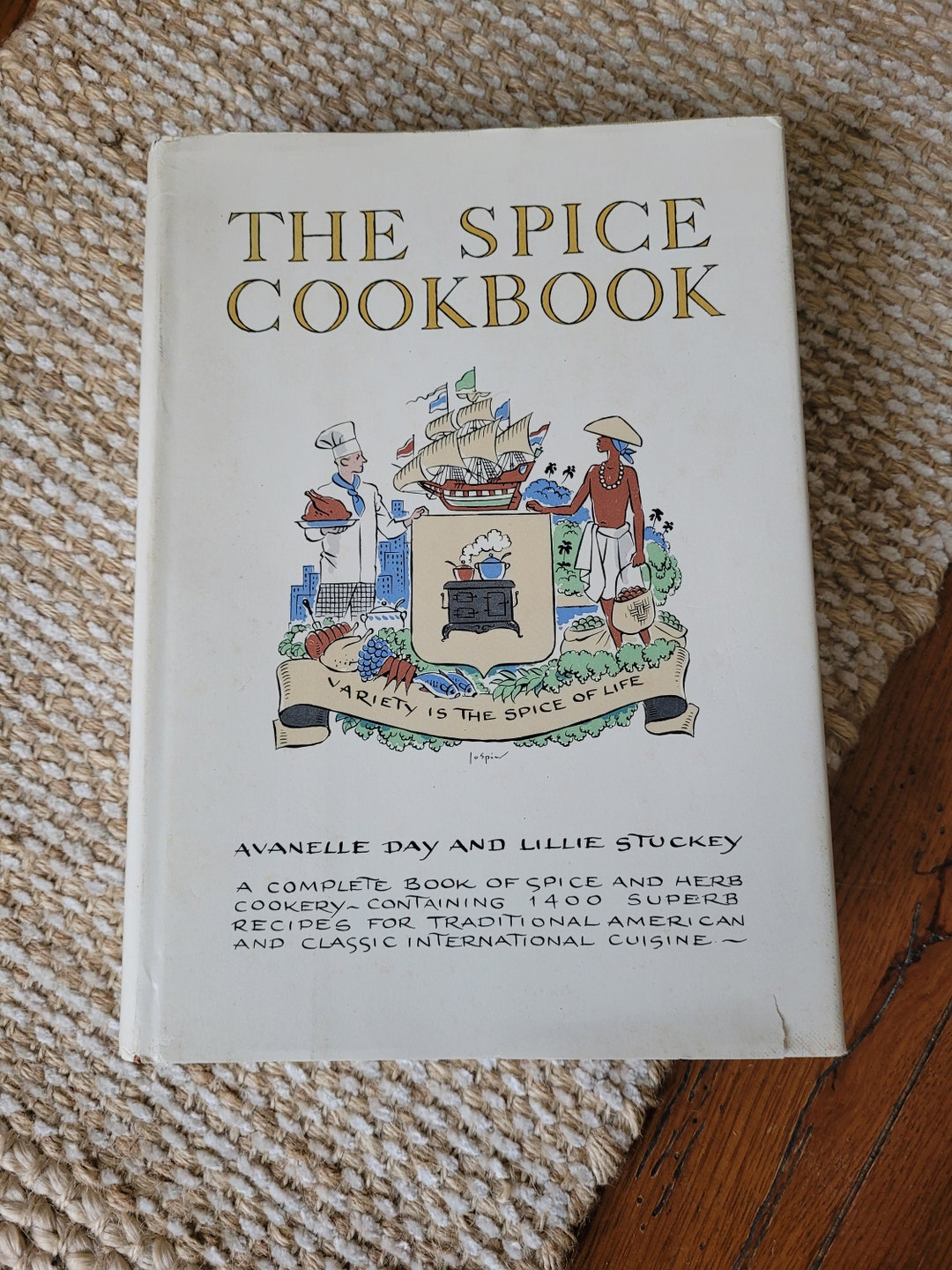 The Spice Cookbook Vintage Cookbook Vintage Recipes Gift for Her Gift ...