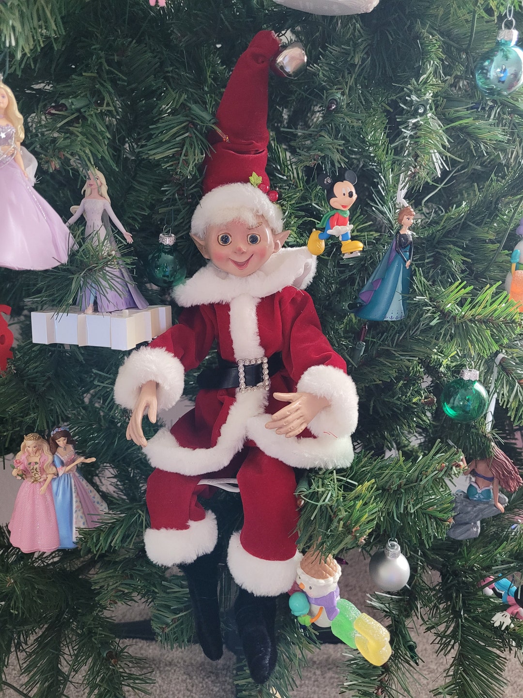 Posable Elf Christmas Elf Christmas Tree Elf Christmas Decor - Etsy