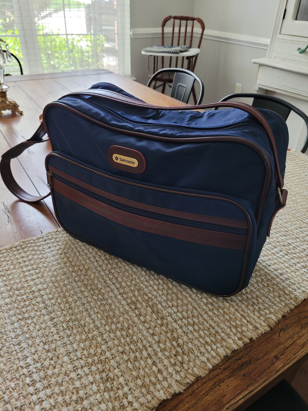 Vintage Luggage Vintage Samsonite Canvas Bag Samsonite Messenger Bag ...