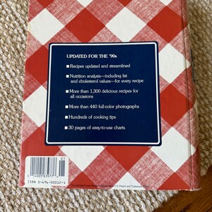 Better Homes and Gardens New Cookbook 1989 Vintage Cookbook Gift for ...