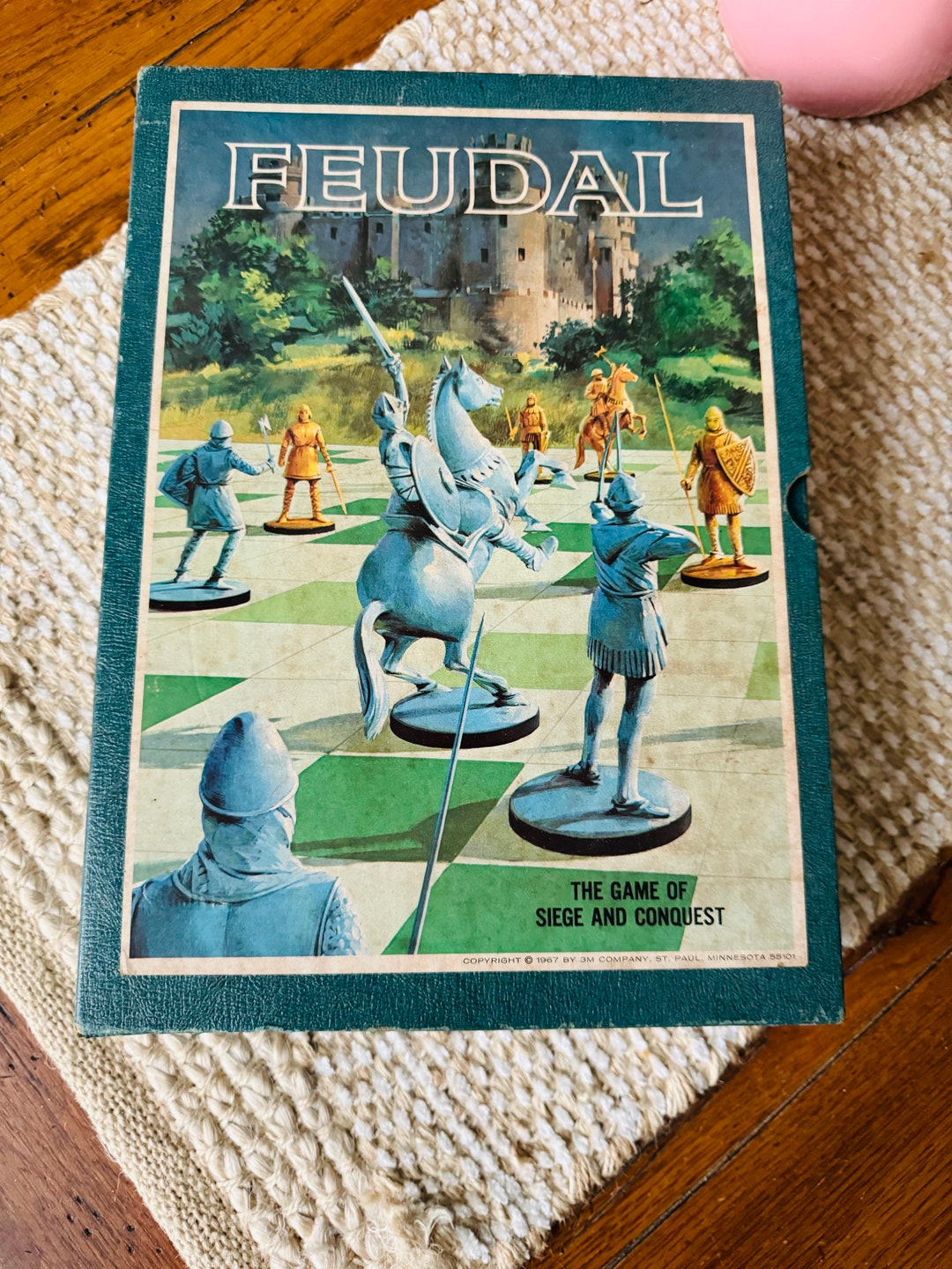 Vintage Feudal Board Game Vintage Board Game Vintage Game Feudal Game ...