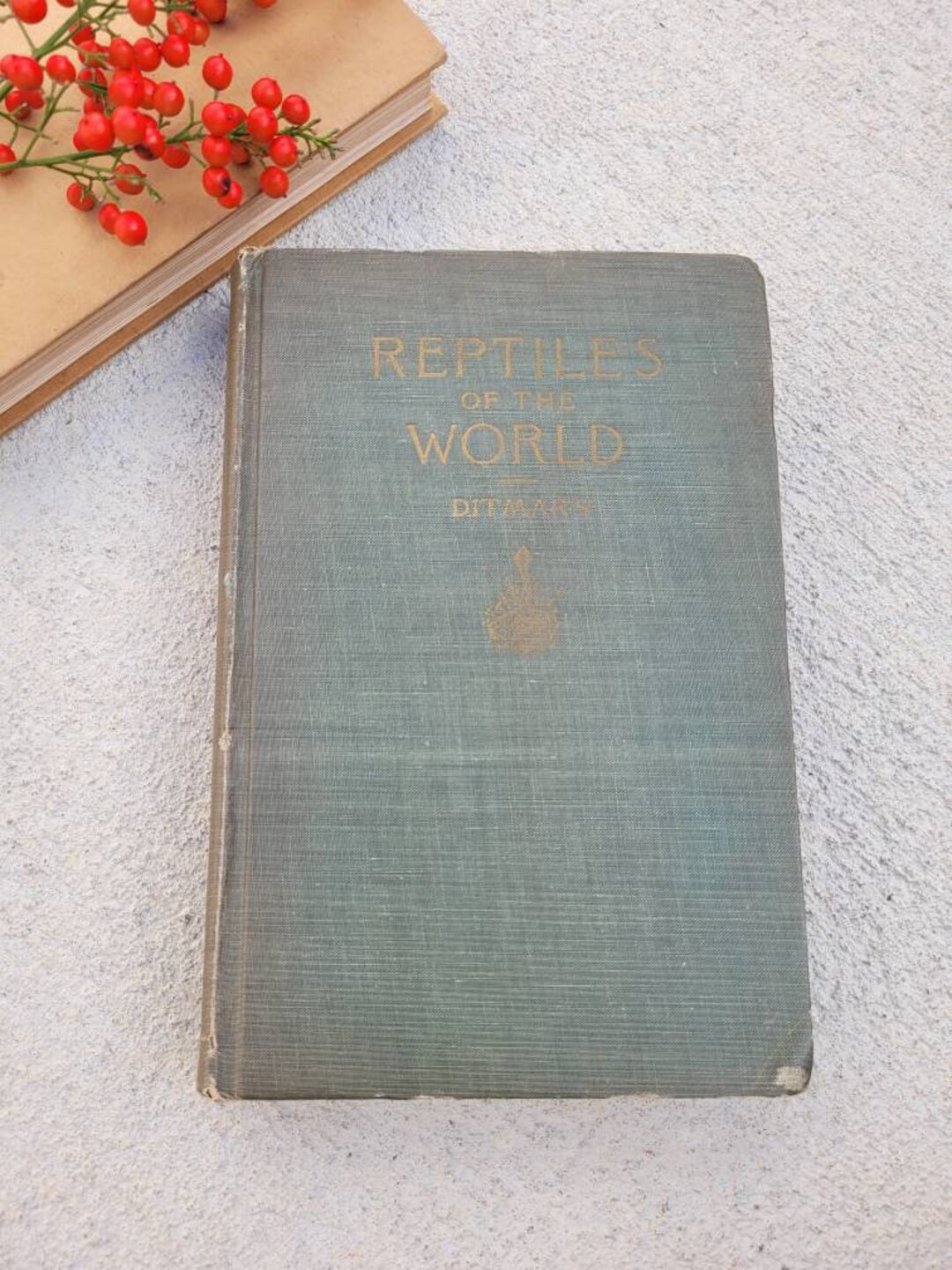 Reptiles of the World Raymond Ditmars Antique Book Vintage Book of ...