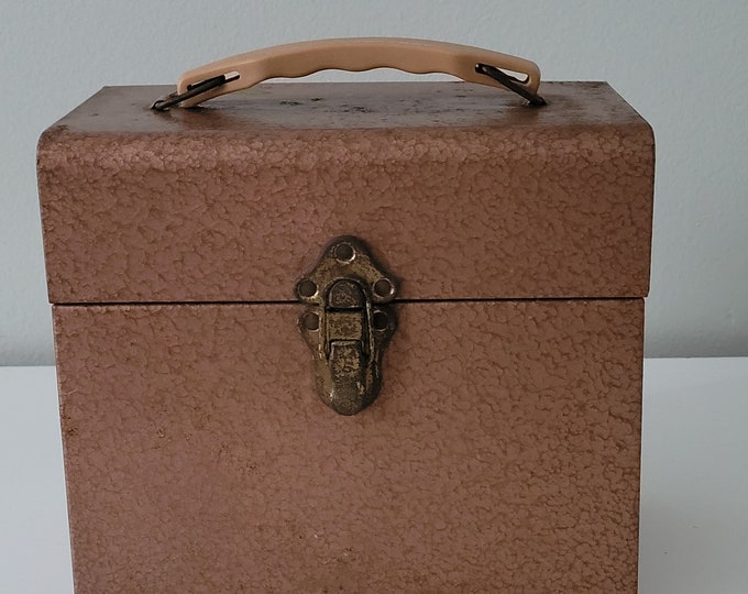 Metal File Box Metal Box Retro Metal Box Eagle Lock Co Metallic Copper ...