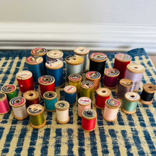 Old Thread Spools - Etsy
