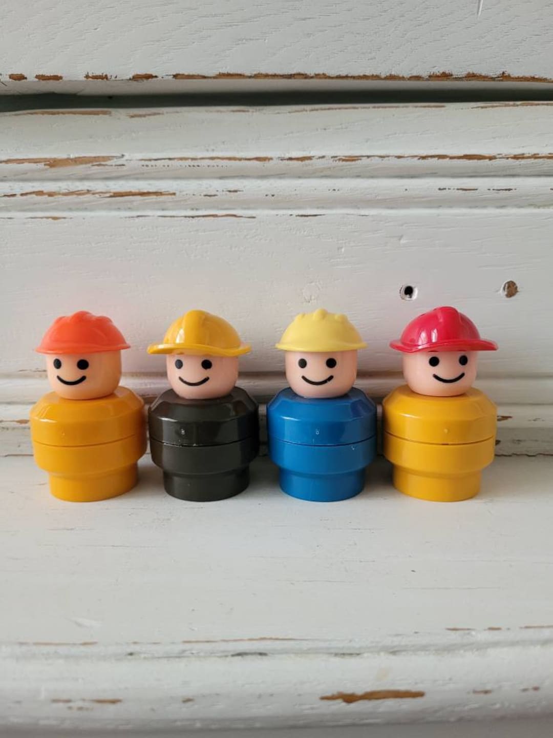 Little People Toy People Ser of 4 Vintage Little People Vintage Fisher ...