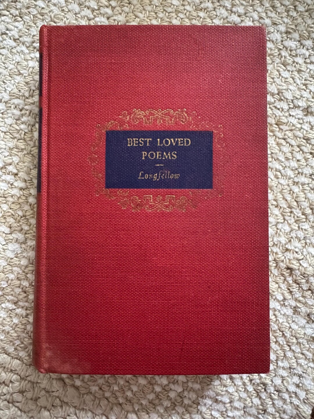 Vintage 1949 Longfellow Poems Book - Antique Literature - Etsy