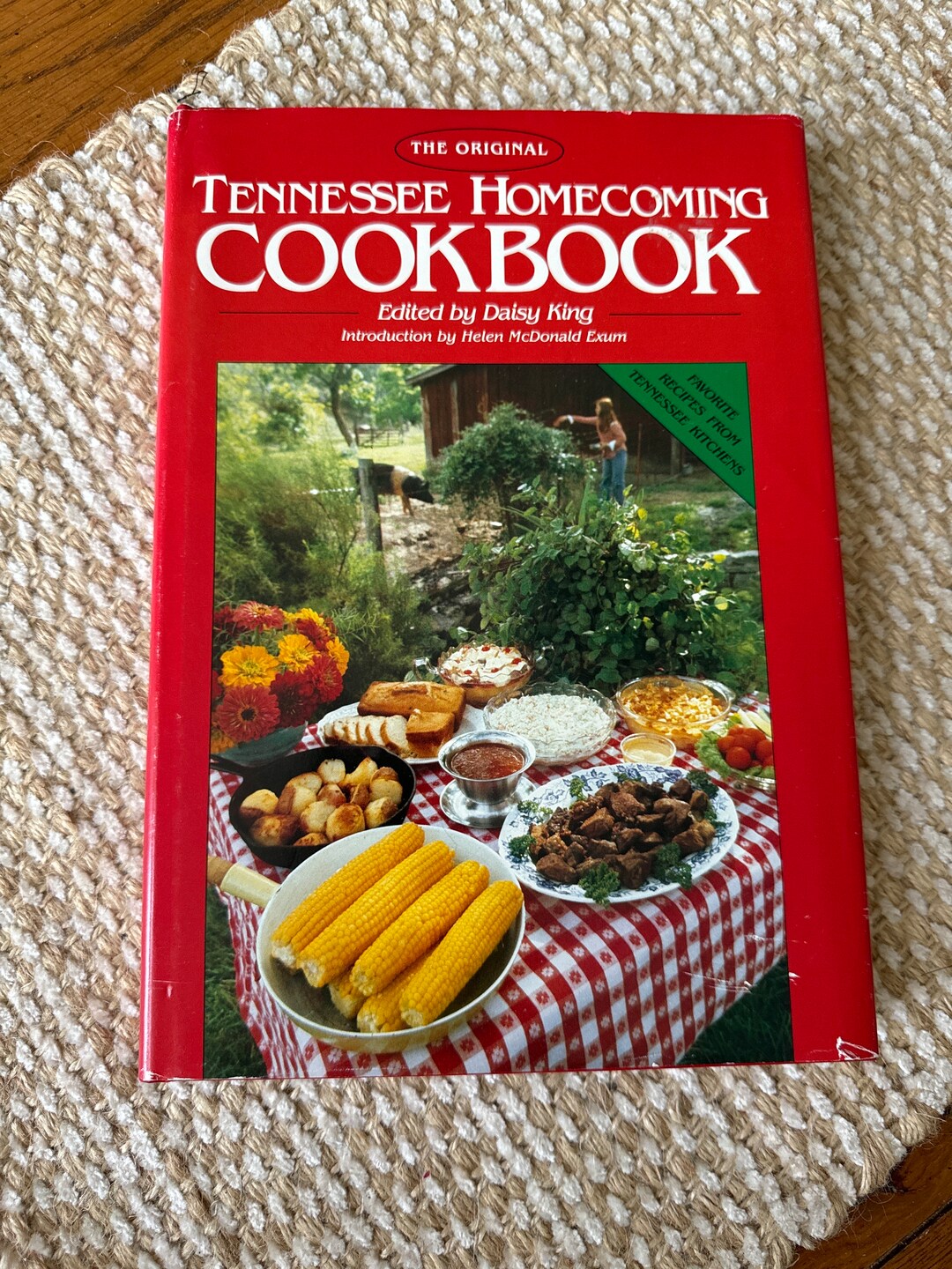 Tennessee Homecoming Cookbook Vintage Cookbook Vintage Recipe Book Gift ...