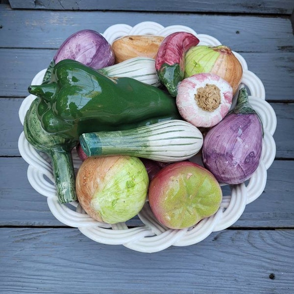 Ceramic Vegetables - Etsy