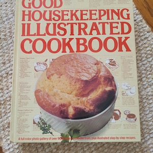 The Good Housekeeping Illustrated Cookbook Vintage Cookbook 1980 Gift ...