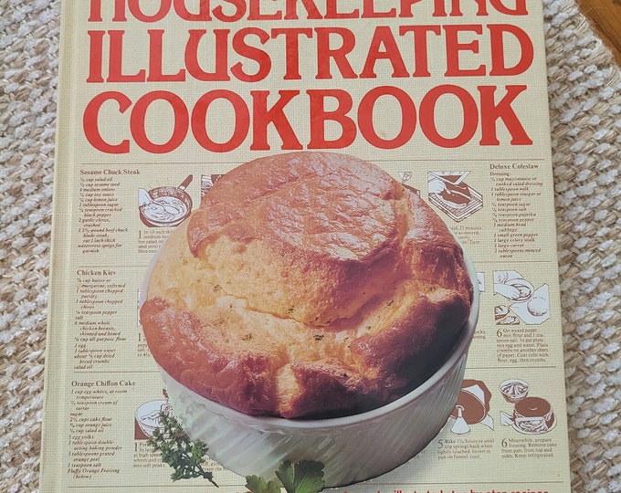 The Good Housekeeping Illustrated Cookbook Vintage Cookbook 1980 Gift ...
