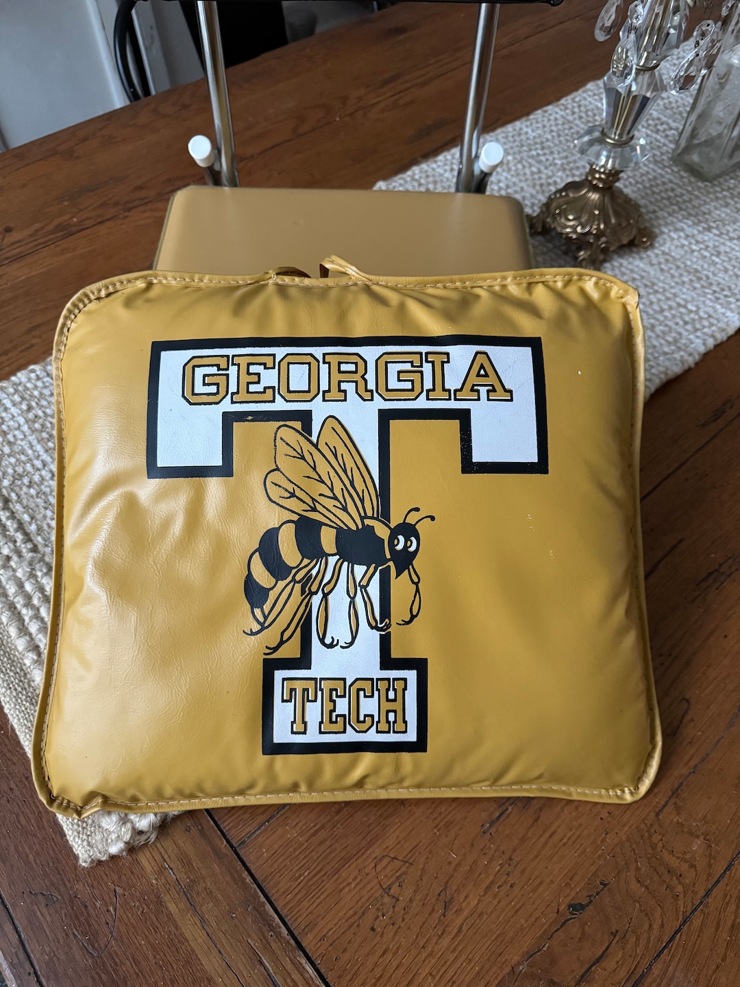 Georgia Tech Stadium Seat Cushion Vintage Georgia Tech Vintage Stadium ...