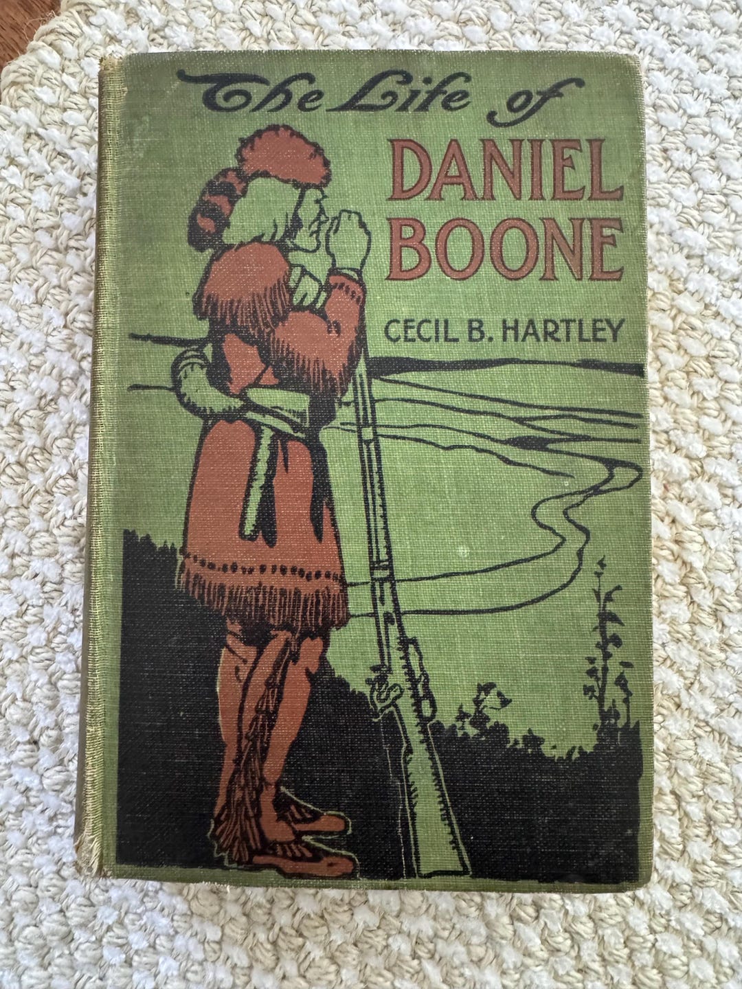 The Life of Daniel Boone 1902 by Cecil B. Hartley Antique Book Antique ...