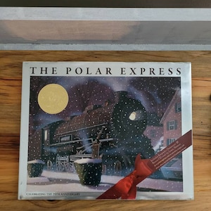 Vintage Polar Express 25th Anniversary Book With CD, Ornament & DVD - Etsy