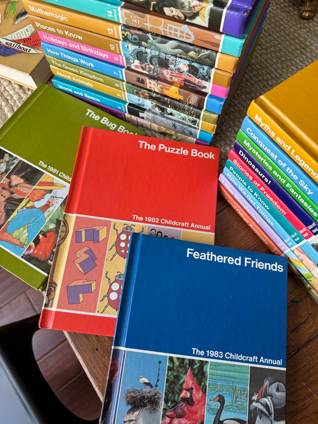 Vintage Childcraft Books Set: 1980s-90s Educational Literature - Etsy