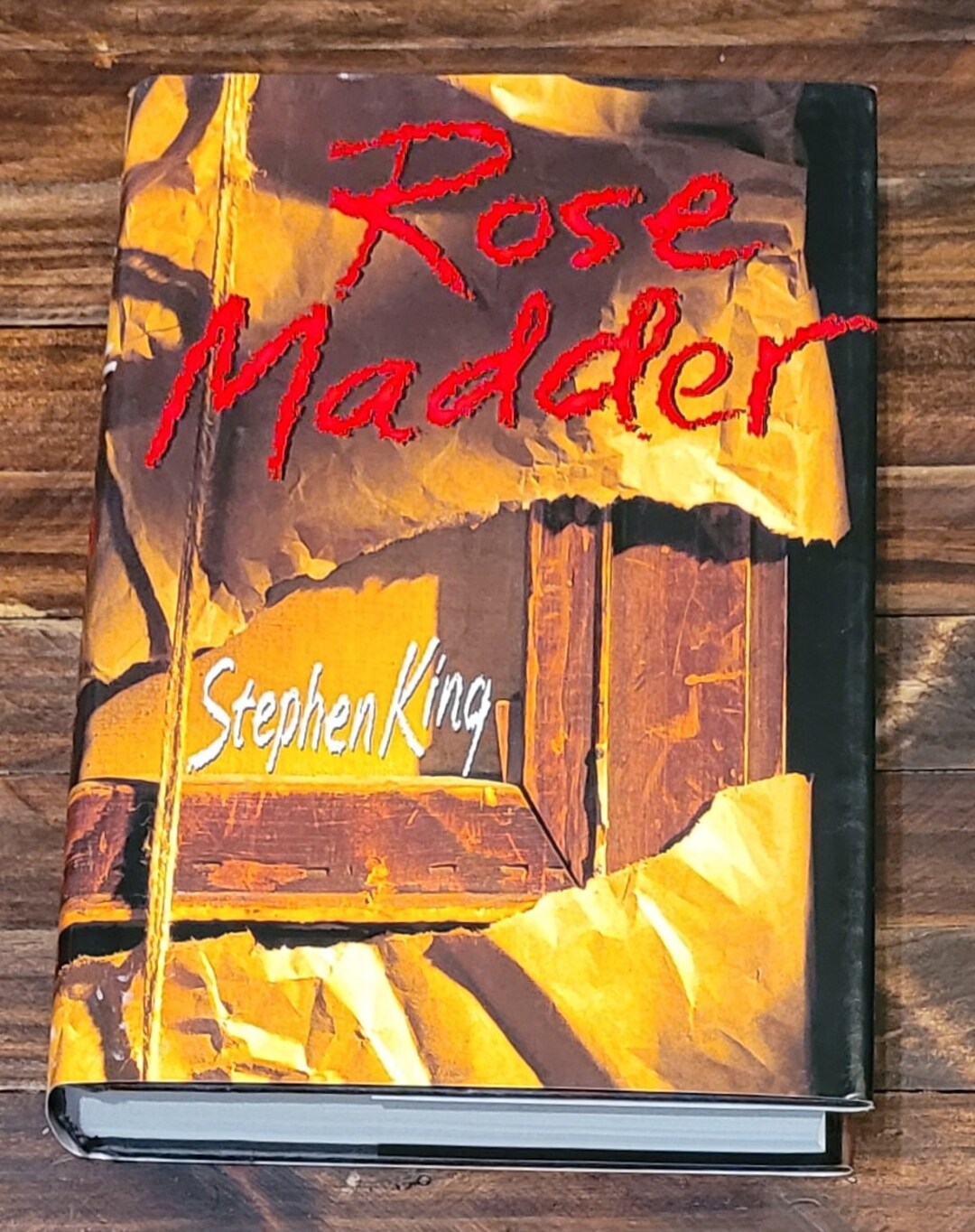 Stephen King Rose Madder First Edition Vintage Stephen King Hardcover Book - Etsy