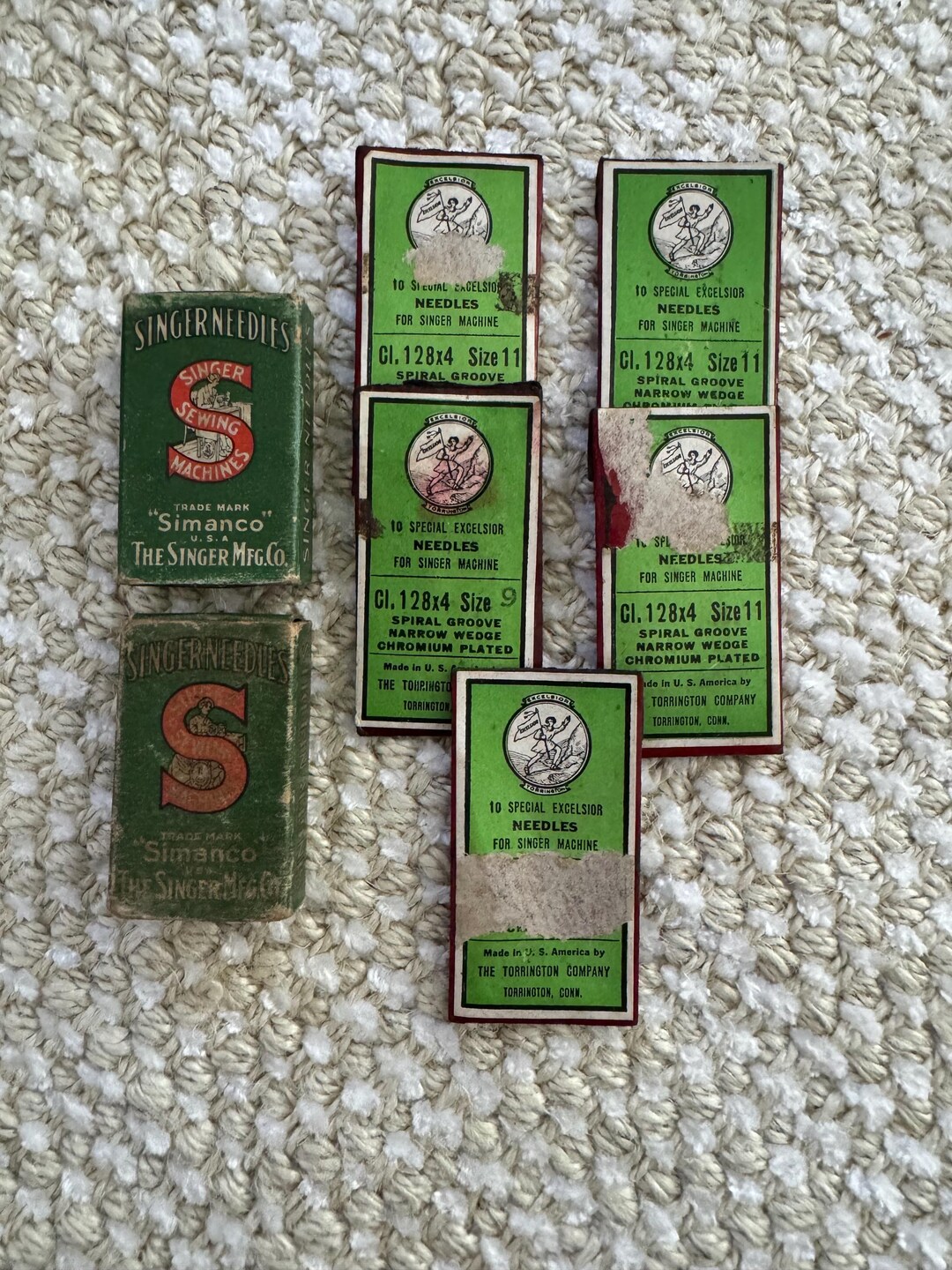 Singer Sewing Machine Needles Vintage Singer Needles Vintage Sewing ...