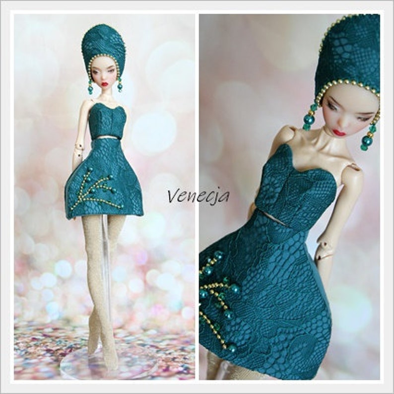 Venecja Outfit for MSD Popovy Sisters & Doll Menagerie | Etsy