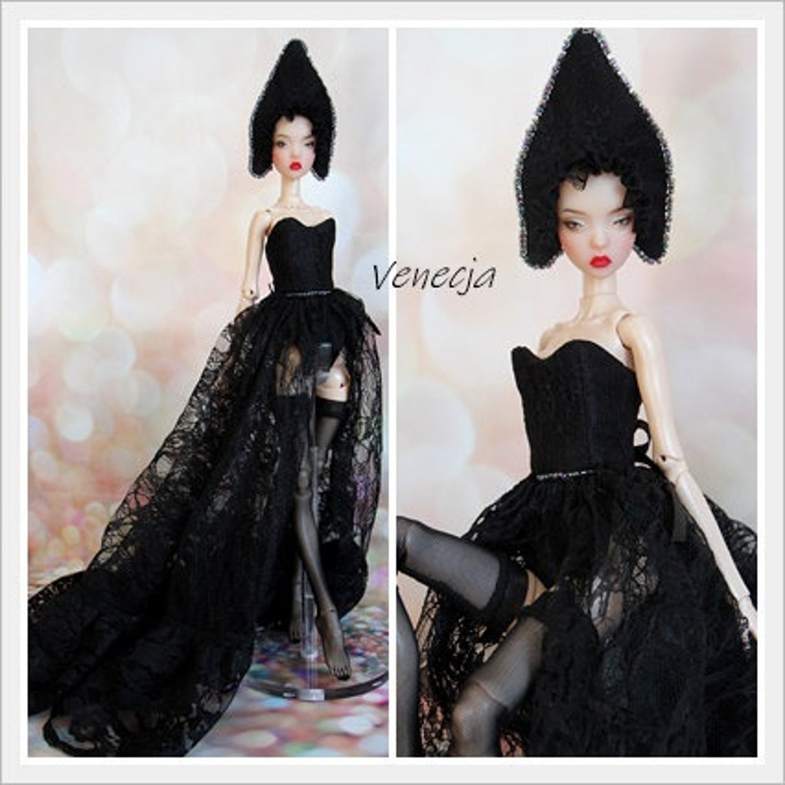 Venecja Outfit for MSD Popovy Sisters & Doll Menagerie | Etsy