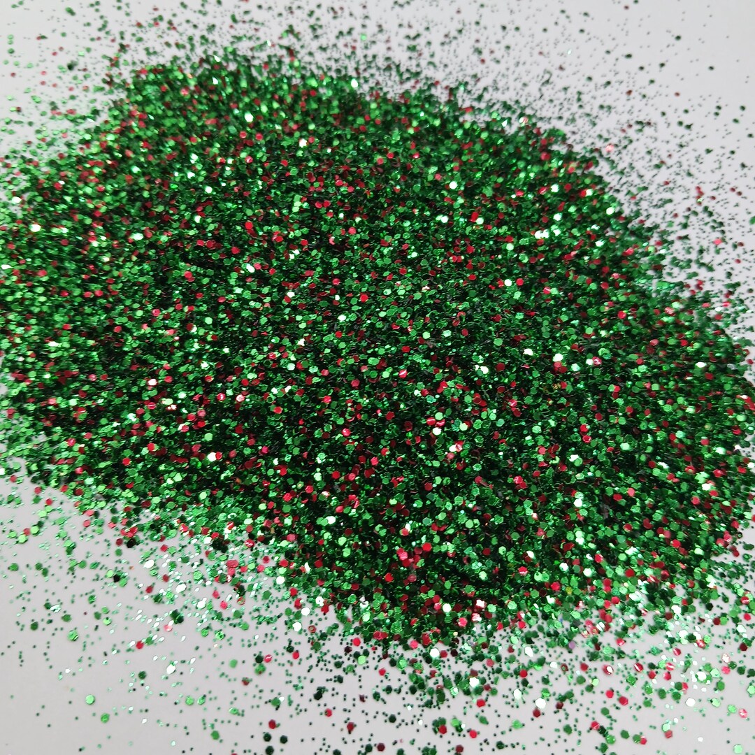 Evergreen Christmas Small Chunky Glitter Mix - Etsy