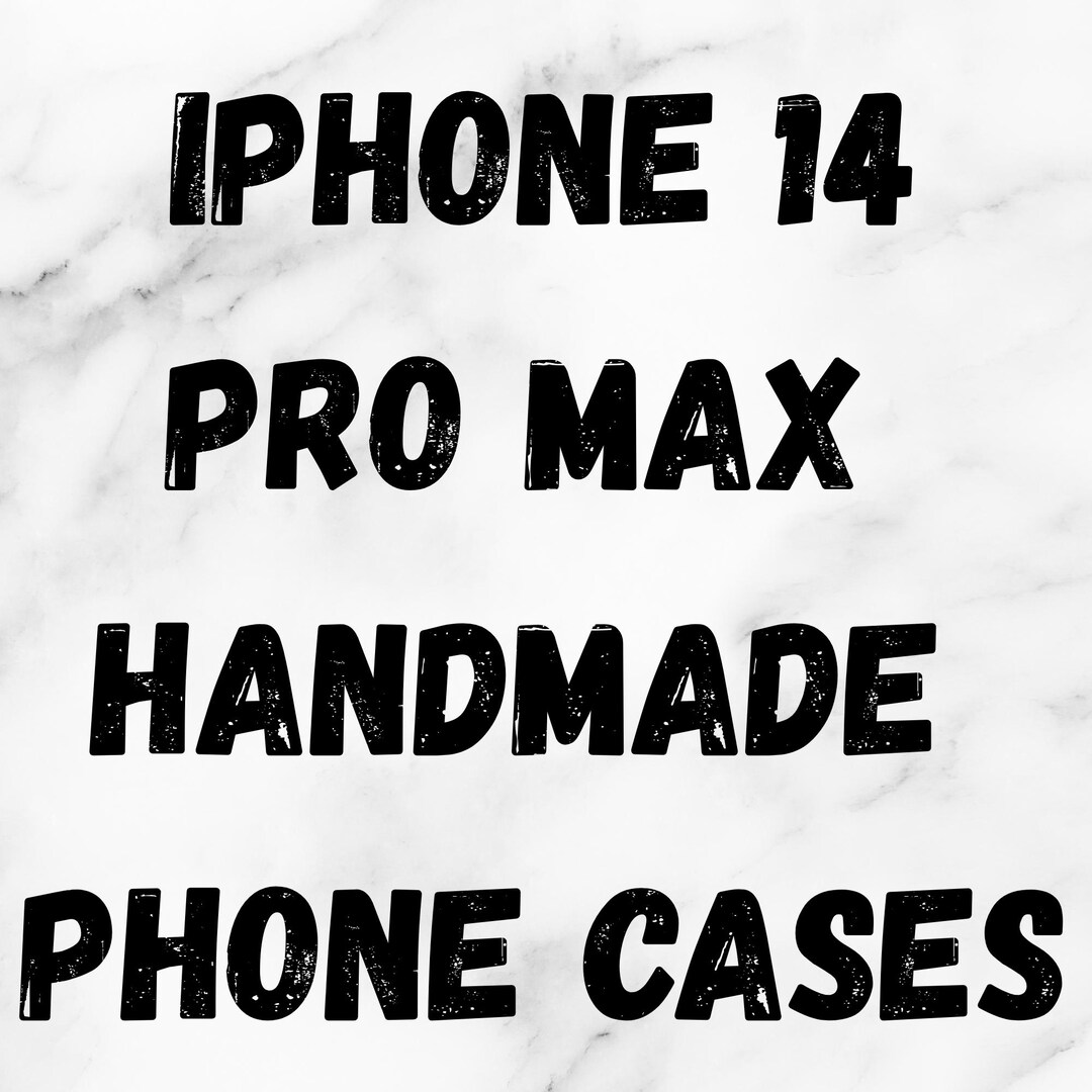 Handmade Epoxy Silicone Rubber Phone Cases for iPhone 14 Pro Max Phones ...