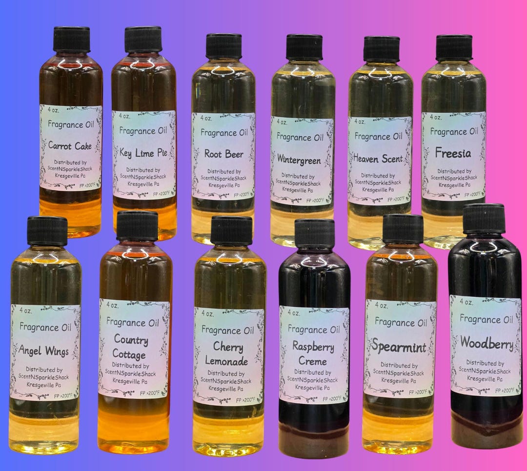 Our Newest Collection of Pure Fragrance Oils: Strong Scent Throw for ...