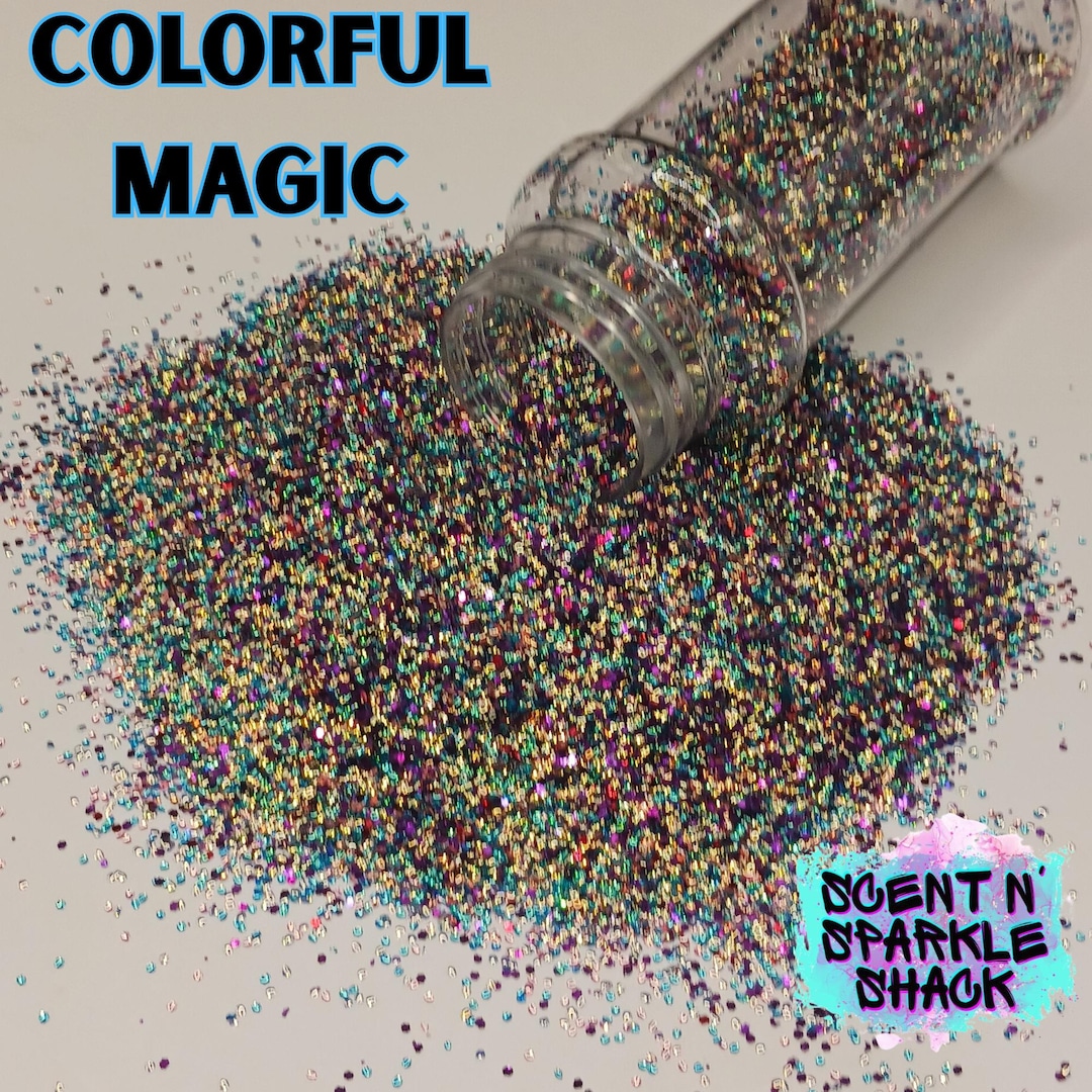 Colorful Magic Chunky Glitter Mix - Etsy