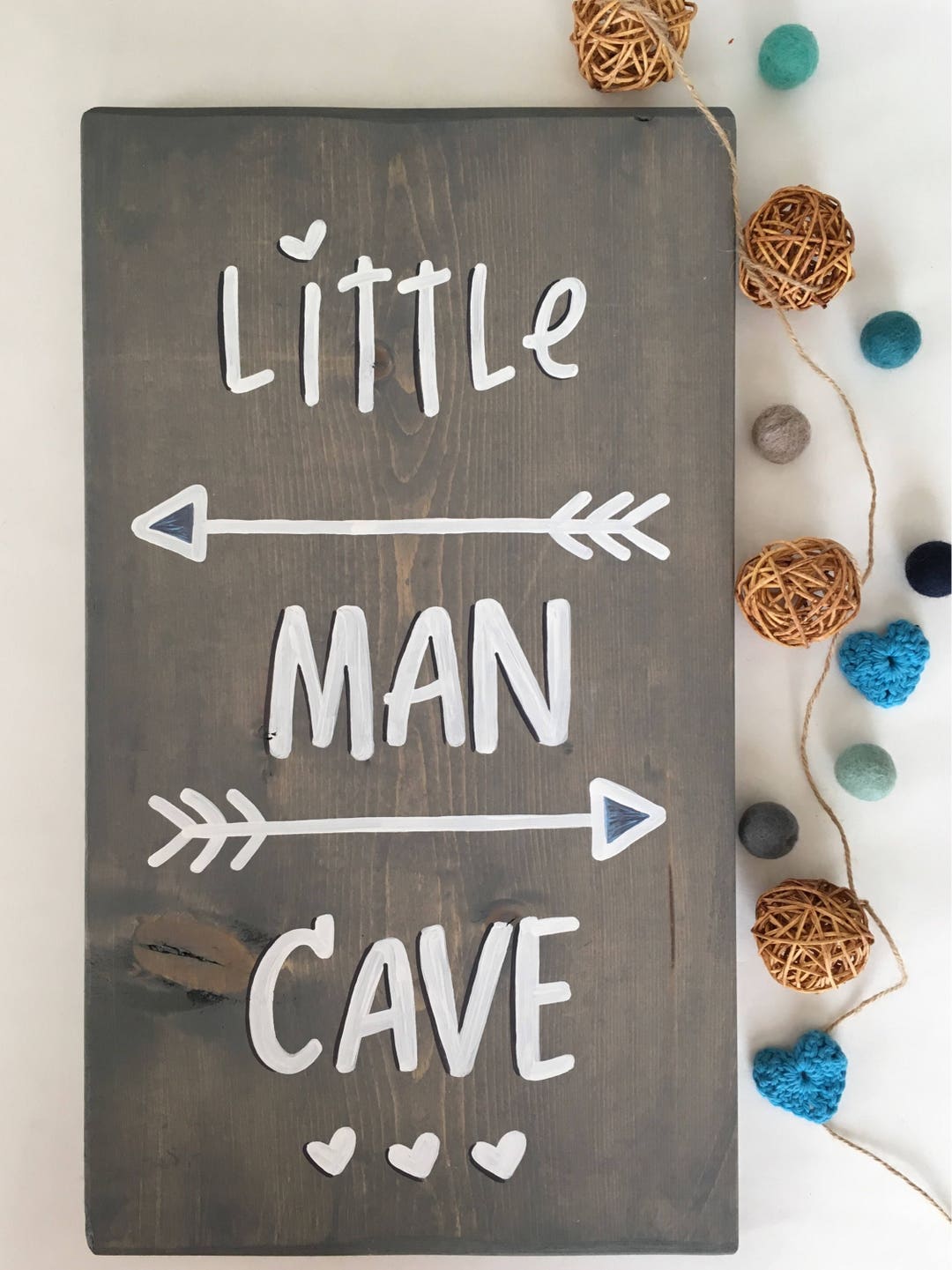 Little Man Cave, Little Boy, Nursery Sign - Etsy