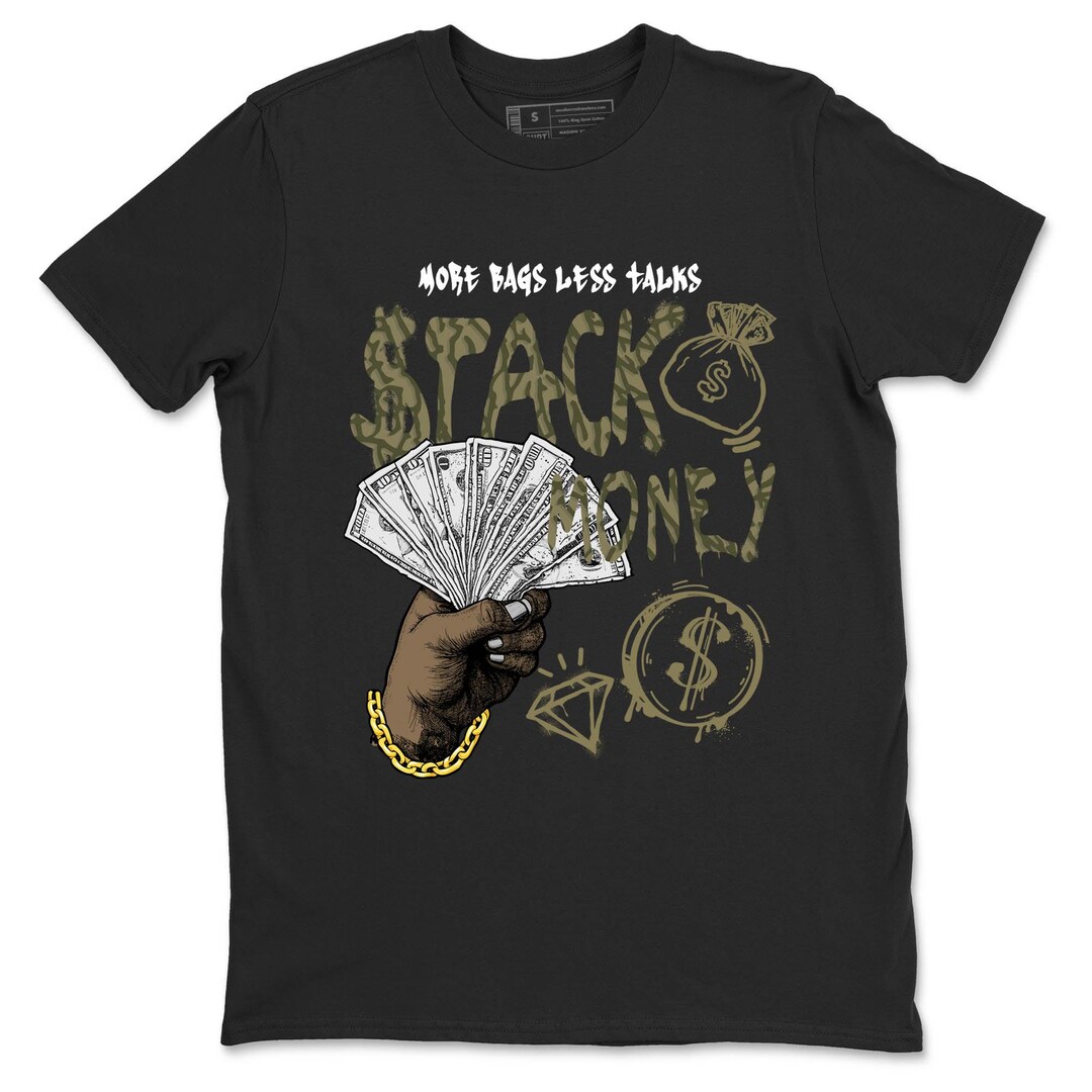 Stack Money Graphic Tee. Streetwear Graphic T-shirt. AJ3 Family Affair ...