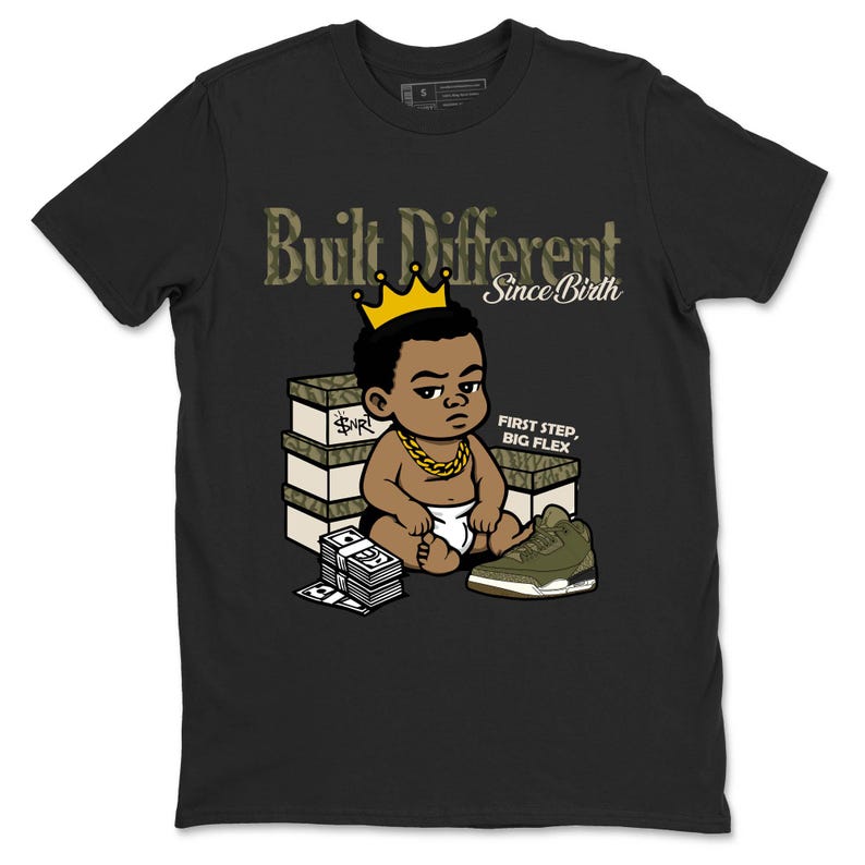 Built Different Since Birth Graphic Tee. Streetwear Graphic T-shirt ...