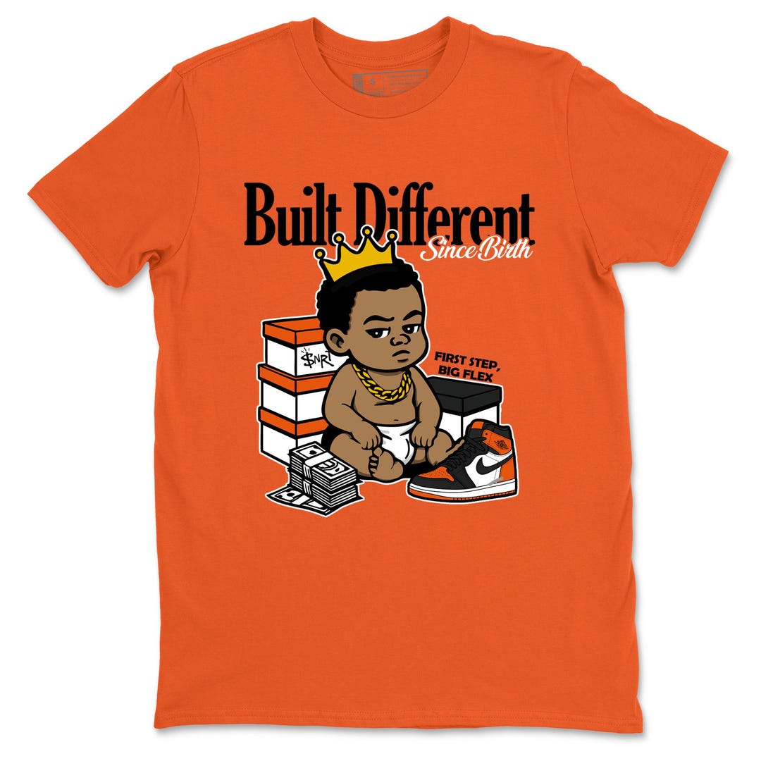 Built Different Since Birth Graphic Tee. Streetwear Graphic T-shirt ...