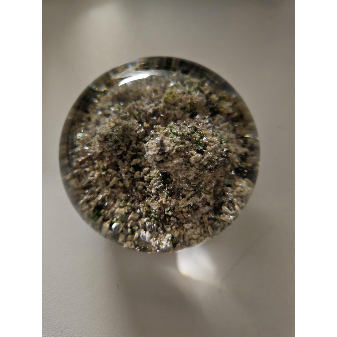 Antique Baccarat Paperweight - Mountains of the Moon Moonscape - 3 ...