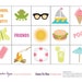 Summer Fun BINGO Printable Game, Instant Download - Etsy