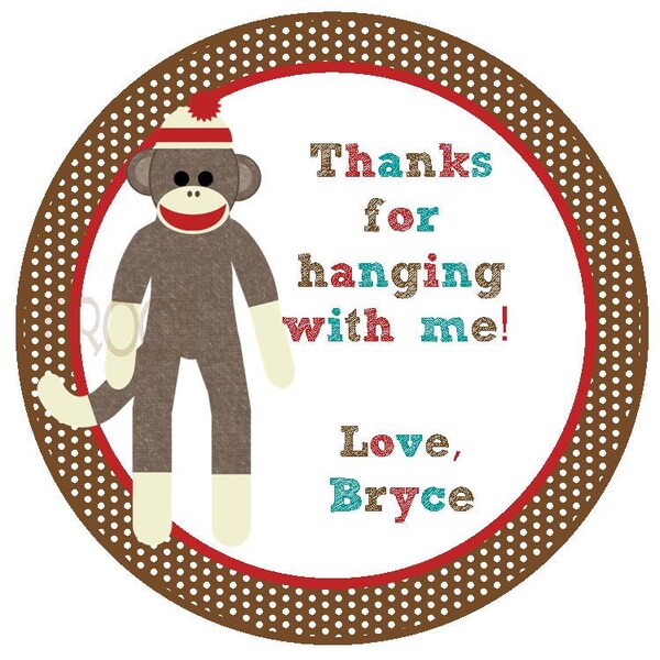Sock Monkey Banner - Etsy