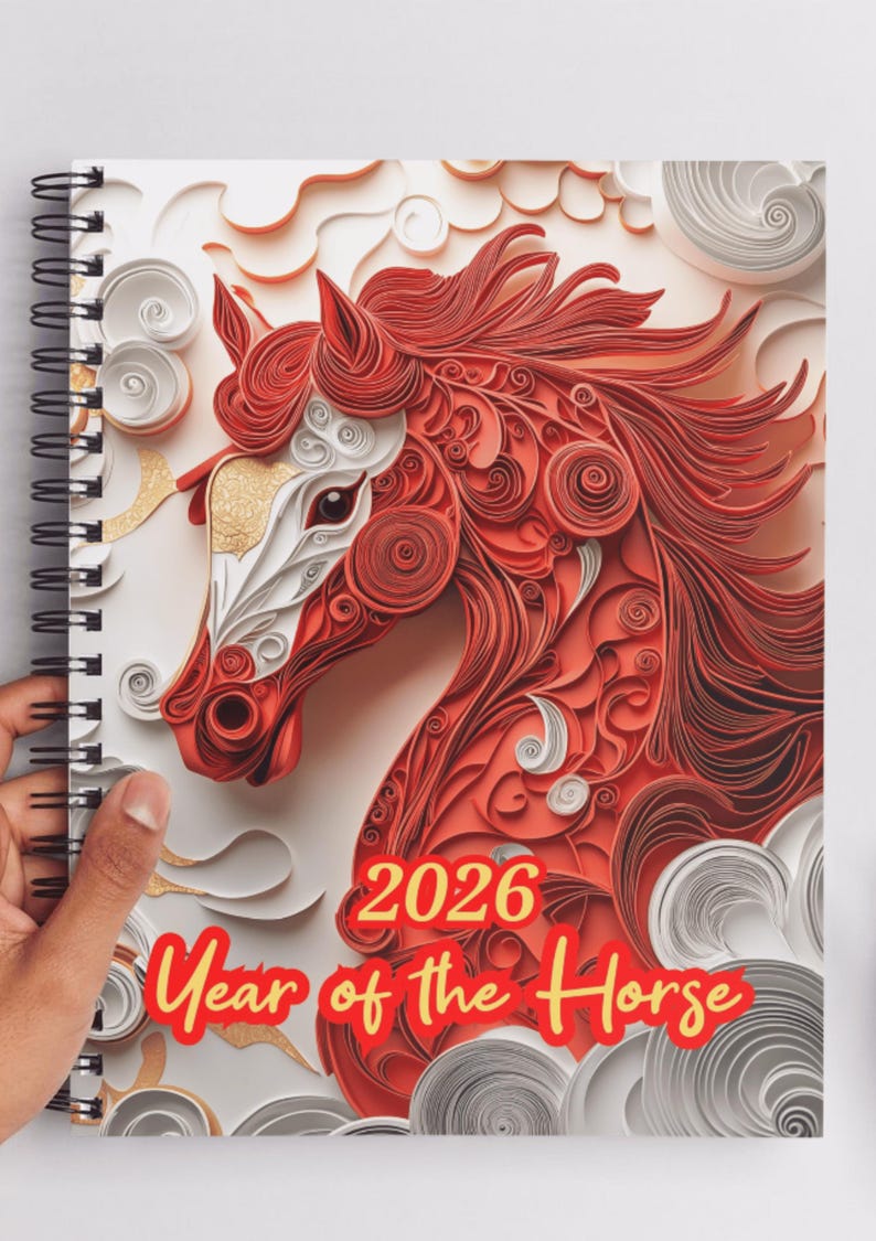Chinese Lunar New Year 2026 Horse Themed Artwork: Digital Download ...