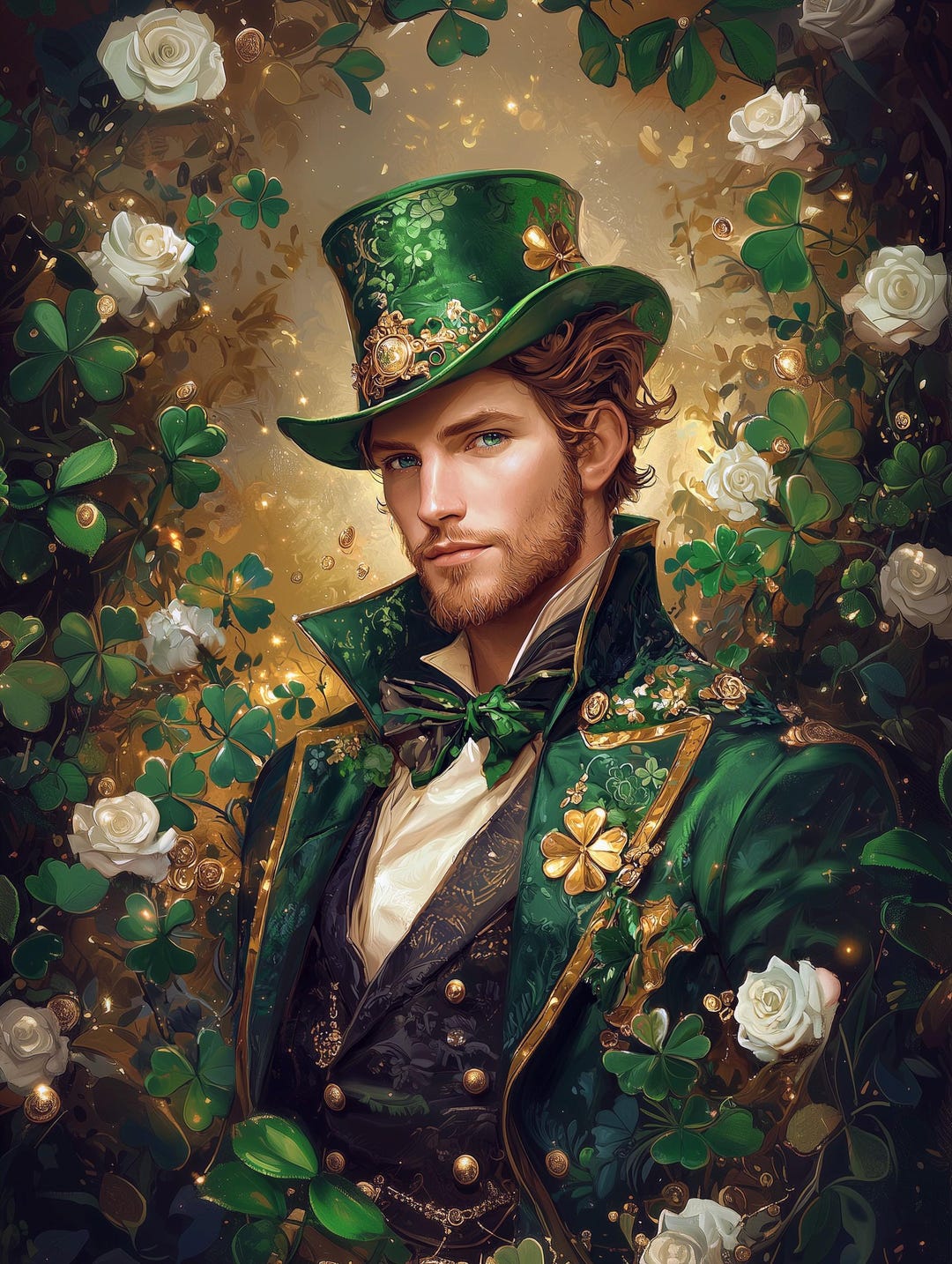 St Patricks Day Themed Artwork: Digital Download, Crafting, Wall Art - Etsy