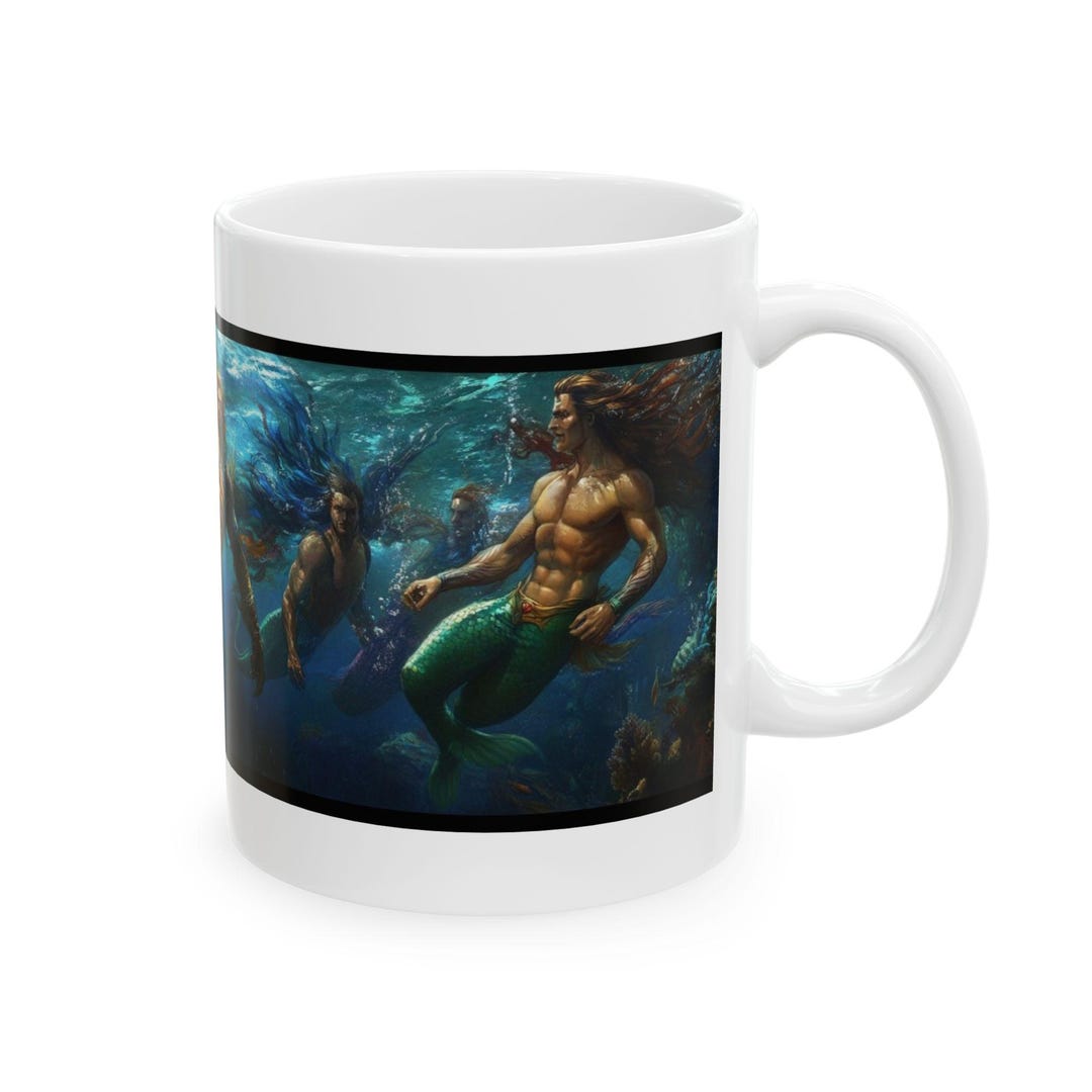 Merman Mug Design, Christmas Birthday Housewarming All Purpose Gift - Etsy