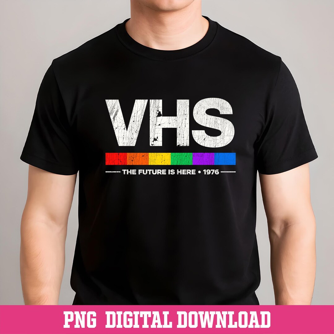 Retro VHS Shirt PNG, Vintage Nostalgic 70s Distressed Cassette Graphic ...