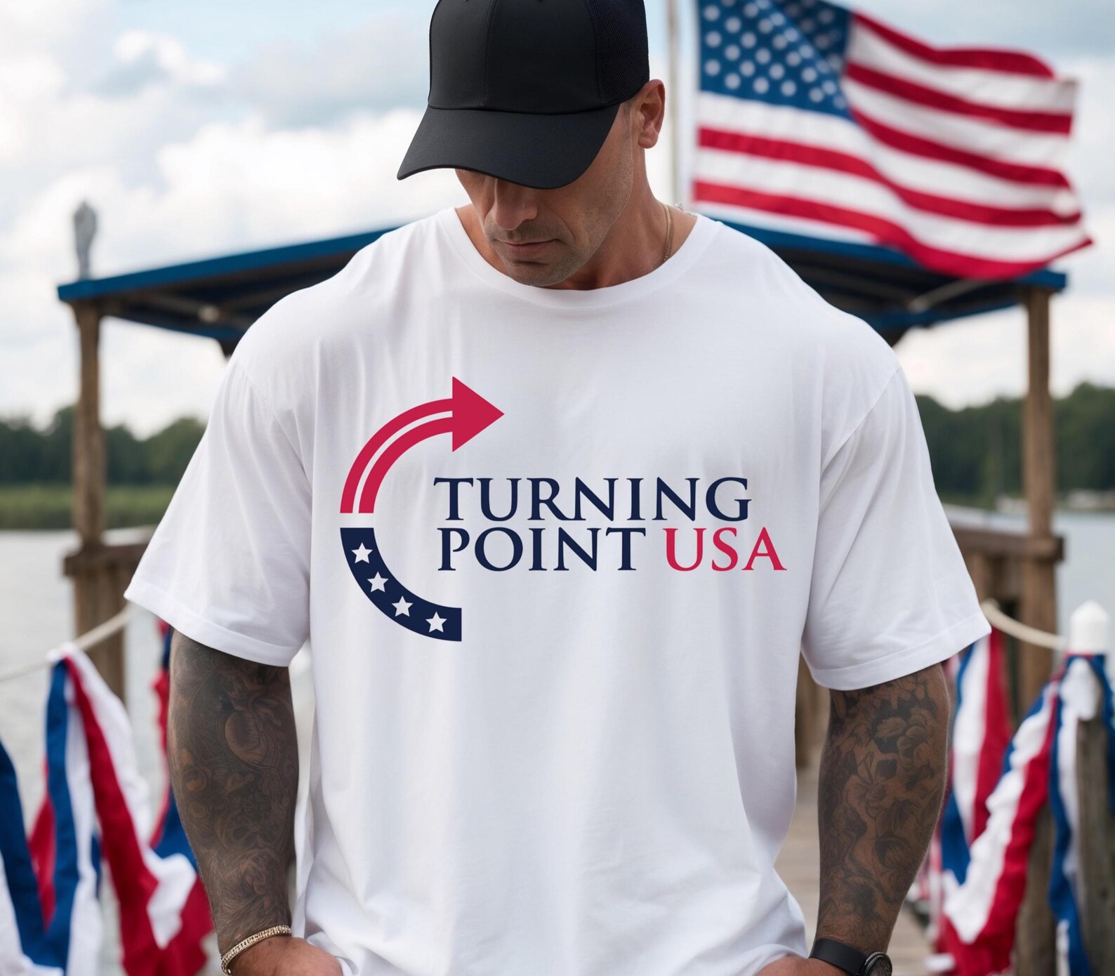 Turning Point USA Logo: SVG & PNG Files for Shirt Design (digital ...